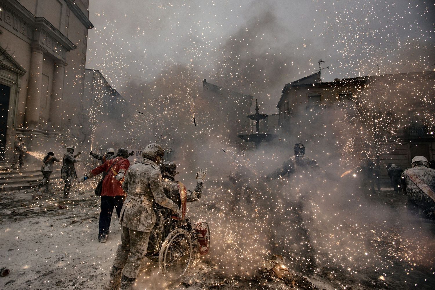Enfarinats: Spain’s “Flour War” - Photographs and text by Antonio ...