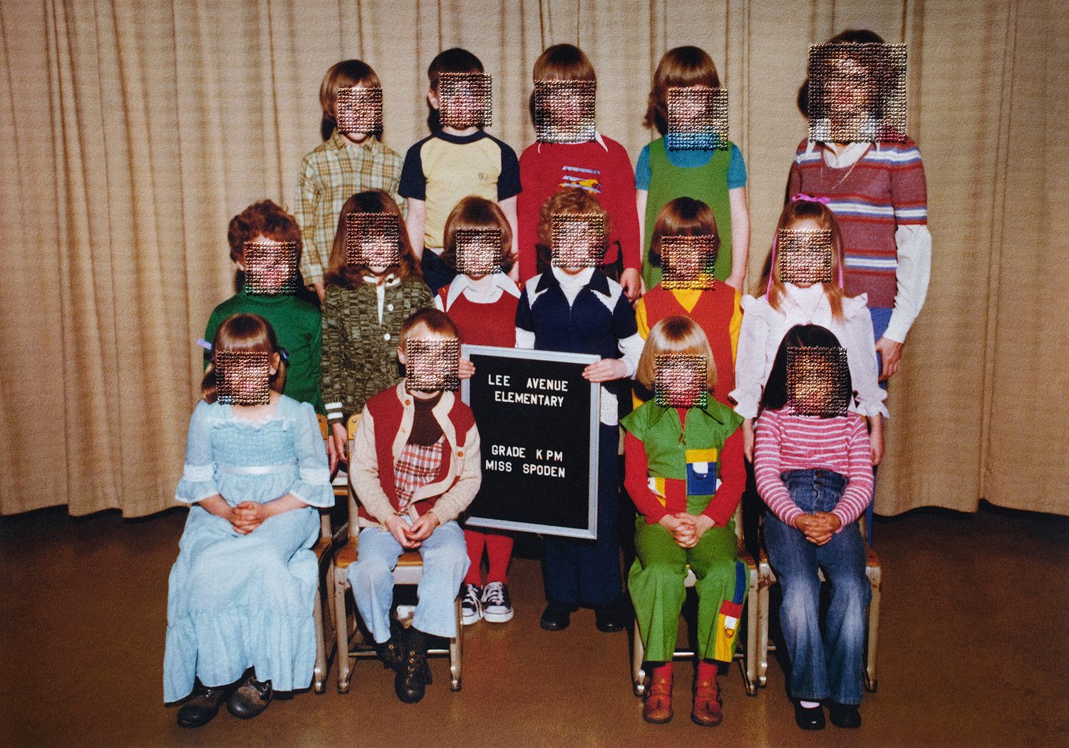 Reunion — Hand-Embroidered School Class Portraits - Photographs and ...