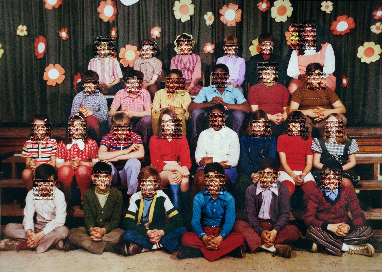 Reunion — Hand-Embroidered School Class Portraits - Photographs and ...