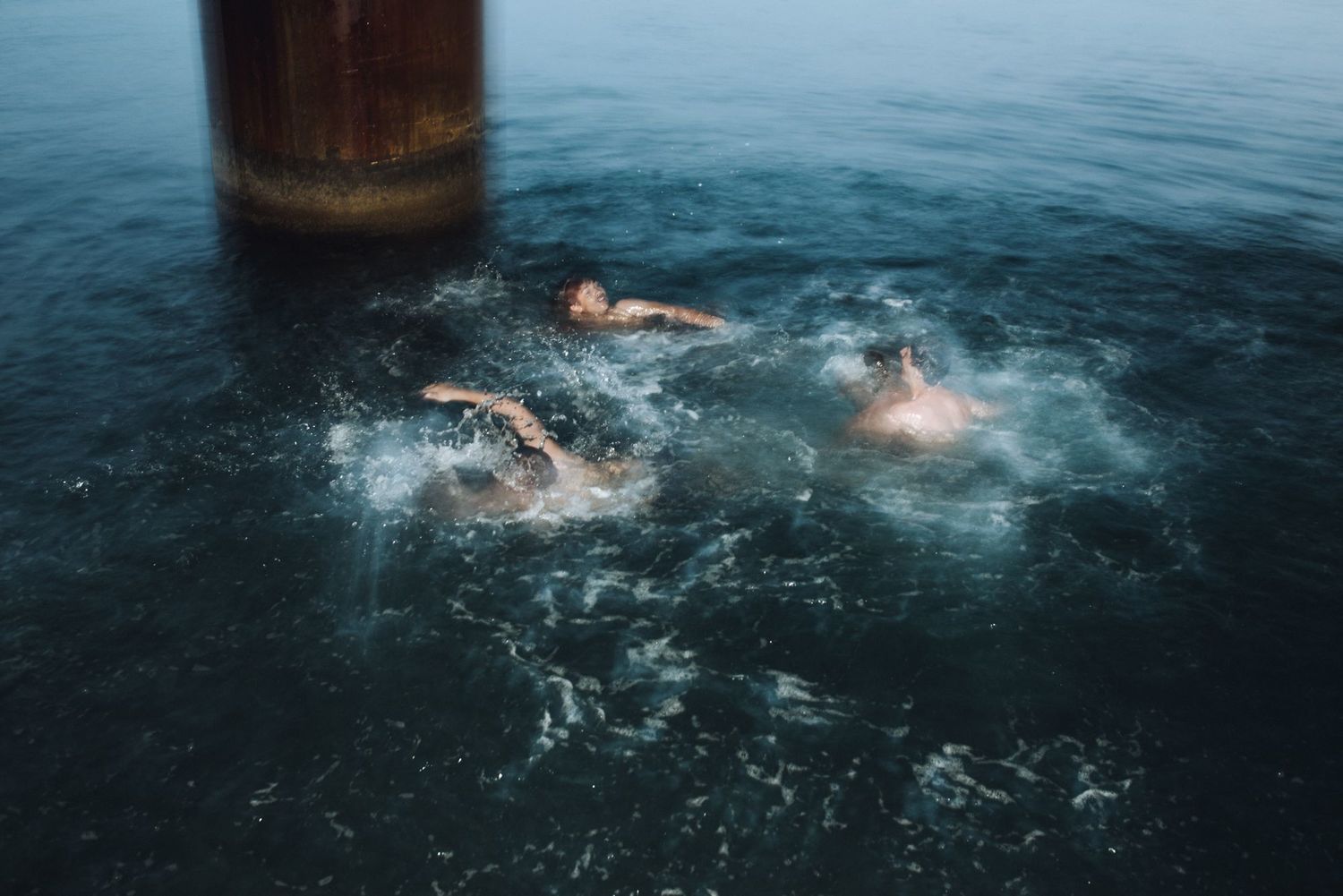 Sukhum Divers - Photographs and text by Anton Polyakov & Anya Galatonova | LensCulture