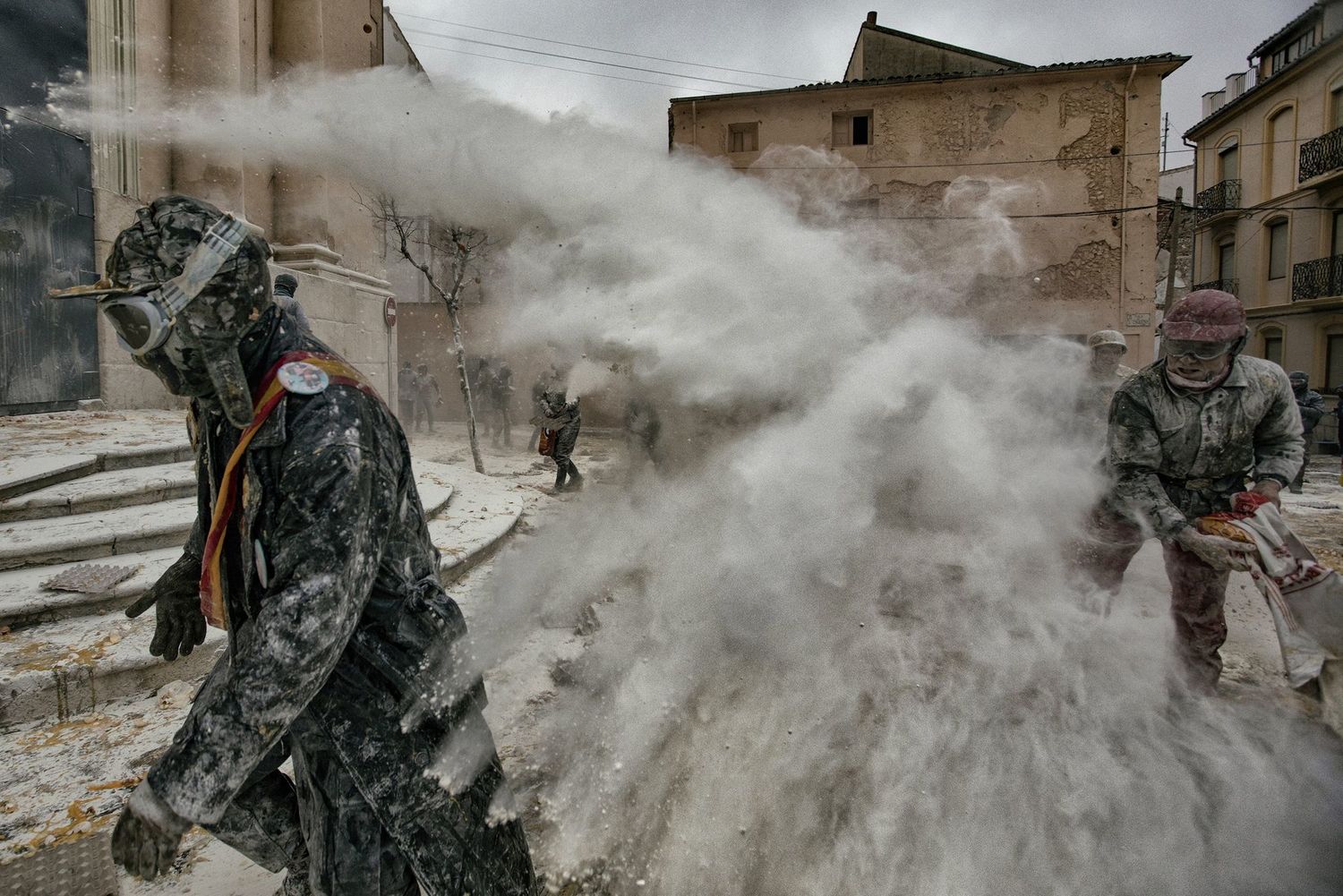 Enfarinats: Spain’s “Flour War” - Photographs and text by Antonio ...