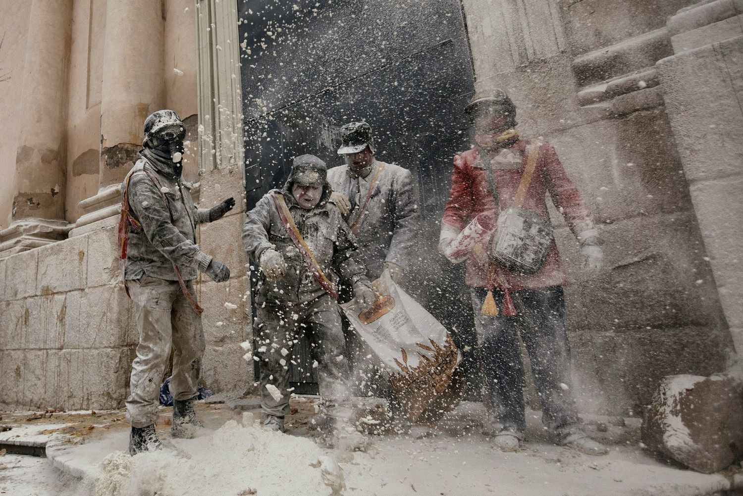 Enfarinats: Spain’s “Flour War” - Photographs and text by Antonio ...