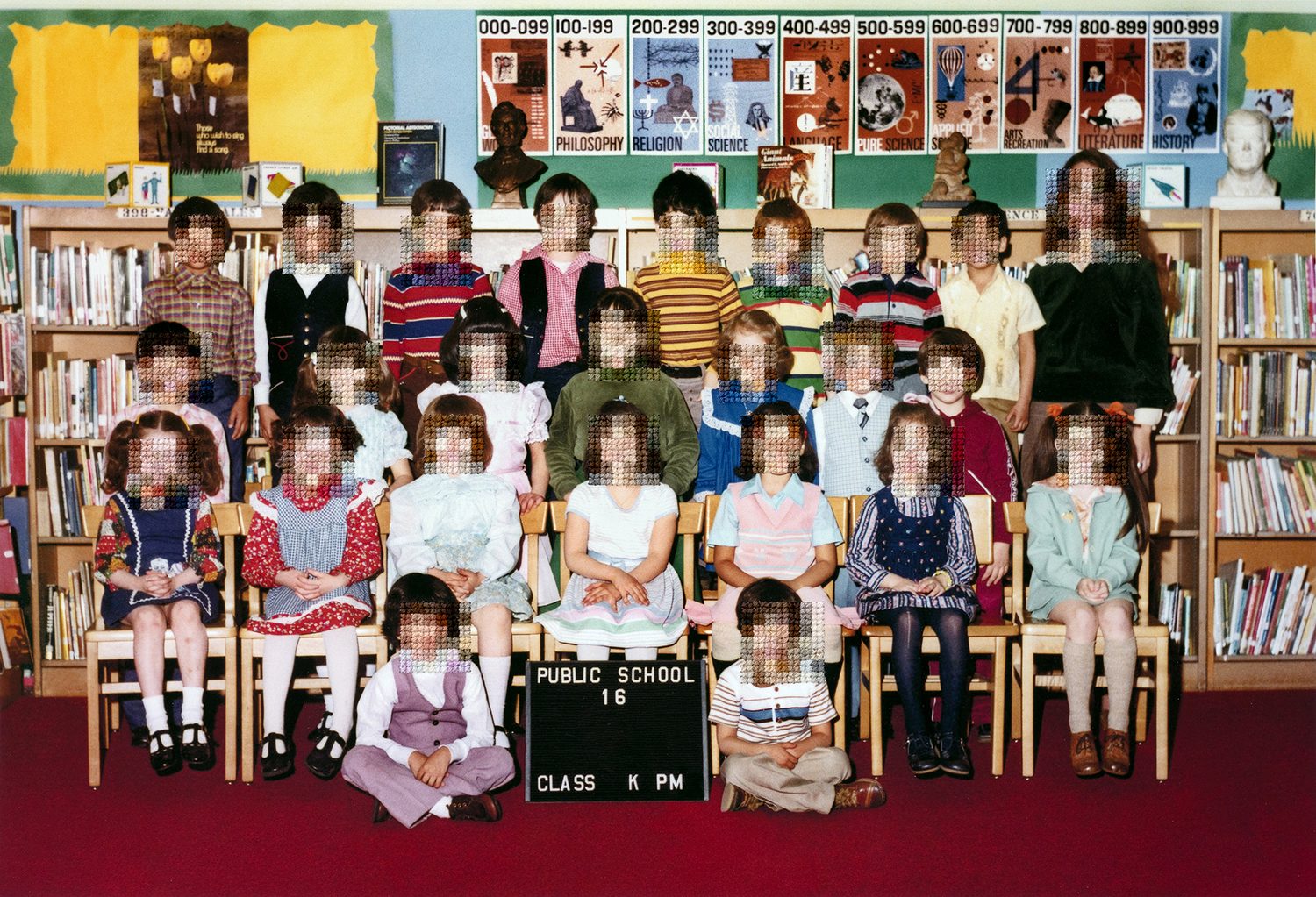 Reunion — Hand-Embroidered School Class Portraits - Photographs and ...