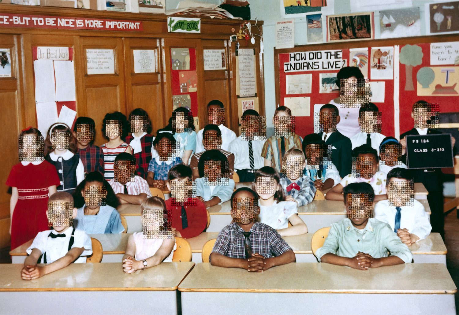 Reunion — Hand-Embroidered School Class Portraits - Photographs and ...